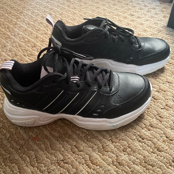 adidas Originals | Shoes | Adidas Strutter Sneakers Leathery Black ...